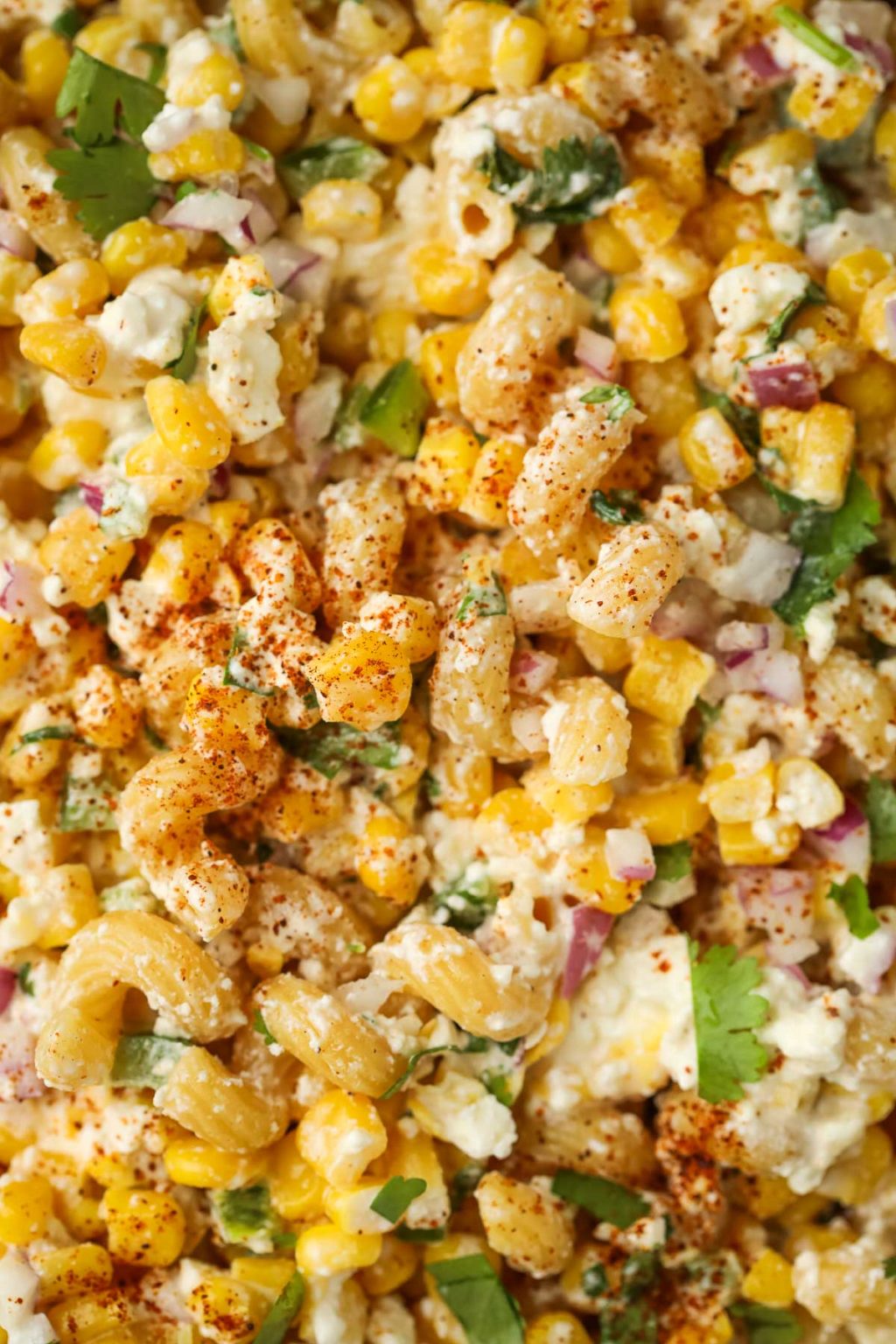 Street Corn Pasta Salad - I Heart Vegetables