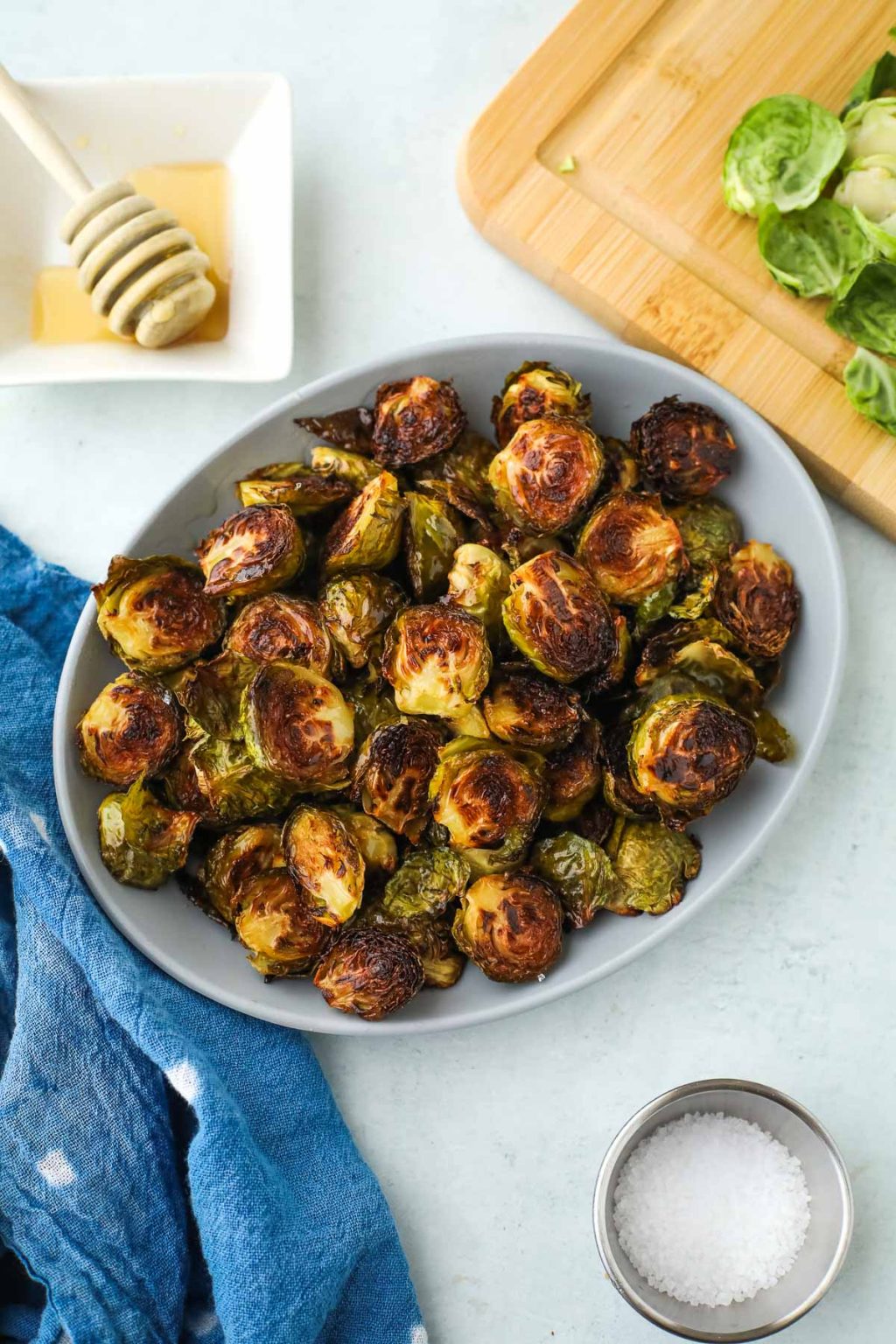 Hot Honey Brussels Sprouts - I Heart Vegetables