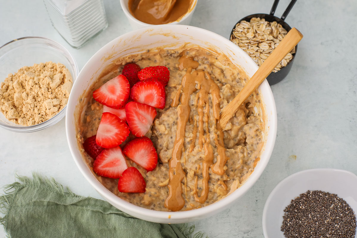 High Protein Oatmeal - I Heart Vegetables