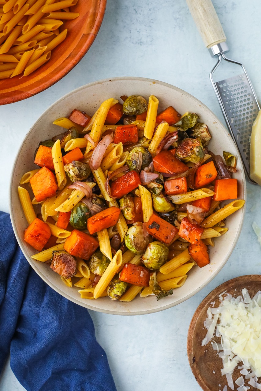 Fall Vegetable Pasta - I Heart Vegetables