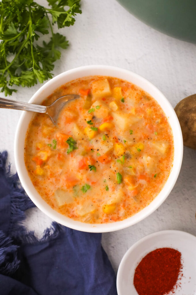 Vegetable Chowder - I Heart Vegetables